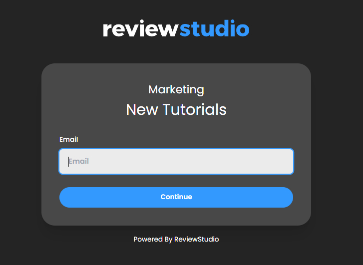 Quickstart Guide for Guests: Getting Started with the ReviewStudio Essentials